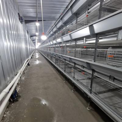 China Hot Galvanized Battery Chicken Cage For Broiler 17 Chicks / Cell for sale