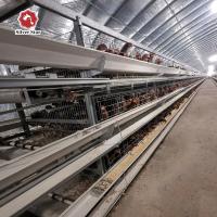 China H Type Layer Chicken Cage Hot Dipped Galvanised Chicken Farm for sale