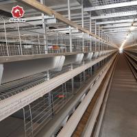 China Four-tier Ventilated Automatic Layer Cage System For 120 Chickens. for sale