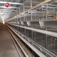 China Hot Galvanized Layer Battery Chicken Cage For Farm 72 birds / set for sale