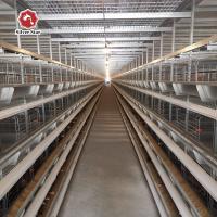 China Automatic Ventilation System For Layered Chicken Cages 4 Tiers Holds 120 Birds for sale