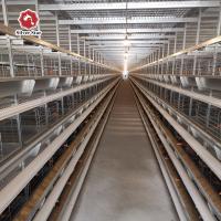China Automatic Ventilation System For Layered Chicken Cages 4 Tiers Holds 120 Birds for sale