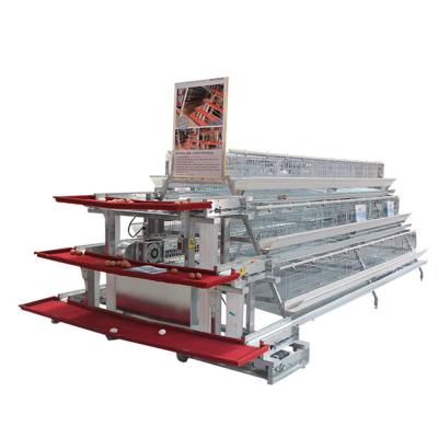 China Automatic A Type Layer Chicken Cage 3 Tiers 120 Birds Set Poultry Drinking System for sale