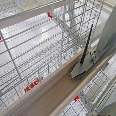China Q235 Hot Galvanized Broiler Battery Baby Chick Cage 3-8 Tiers 126-168 Birds for sale