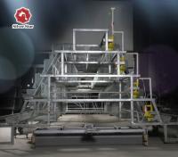 China Broiler Baby Chick Cage With Full Feeding System for sale