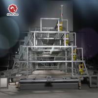 China A Type Galvanized Broiler Baby Chick Cage for sale