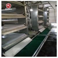 China 9 Tiers Q235 Battery Egg Layer Cage 650x1250mm Poultry Chicken Breeding Cage 162 Birds for sale