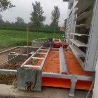 China Galvanized Automatic Layer Cage Egg Chicken Poultry Farm With Automatic Manure Removal System for sale