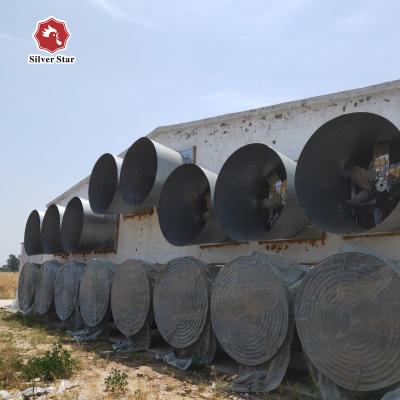 China Belt Drive Poultry Exhaust Fan 500-1400mm Blade Diameter 5700-55800 m³/h Air Flow for Chicken Coop for sale