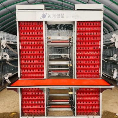 China Layer Chicken Poultry Cage Cold Galvanized Steel Wire Mesh for sale