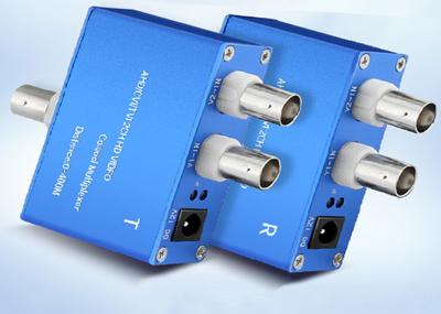 China AHD / CVI / TVI Analog Video Multiplexer 2CH 720 / 1080P With 2 BNC Over Coax Cable for sale