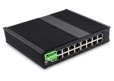 China 10/100Mbps Industrial Ethernet Switch Unmanaged 16 Port RJ45 for sale