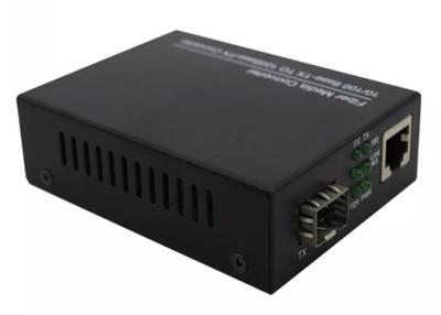China 10/100/1000M SFP Media Converter 1.25G SFP Module To UTP Optical for sale
