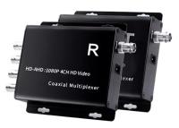 China AHD 1080P Video Multiplexer Coaxial 4ch BNC Overlay Extender for sale