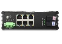 China 8 Port Ethernet Fiber Switch with 6 10/100TX Ethernet and 2 100FX Fiber Ports for sale