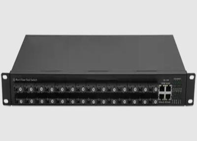China 1u Type Sfp Fiber Ethernet Switch With 28 10/100fx + 4 10/100/1000base-T(X) for sale