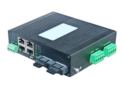 China L2+ Industrial Ring Managed Ethernet Switch 4x10/100TX + 4xRS485 + 2x100FX SC Ports for sale