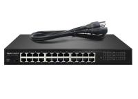 China 24-Port Fiber POE Switch 10/100/1000 Mbps For Networking And Data Transmission for sale