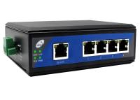China External Power Supply 4 Port Industrial POE Switch With 1 Uplink Port for sale