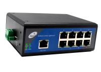 China DC12-57V 8 Port POE Switch With 1 Uplink Port And 8 Ethernet Ports for sale