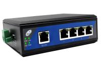 China Industrial POE Ethernet Switch Temperature -40-85°C VLAN IPC 250M for sale