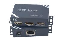 China FCC 1080P HDMI Extender With KVM USB 100M Over RJ45 Cable Cat5e/Cat6 for sale