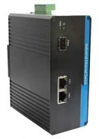 China Industrial Ethernet Fiber Switch 1 Port 100BASE SFP + 2 Port 10 / 100BASE-T for sale