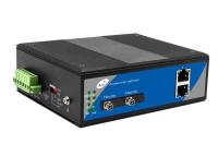 China Industrial Cascading Ethernet Fiber Switch 10/100Mbps 2 Ethernet and 2 Optical Ports for sale