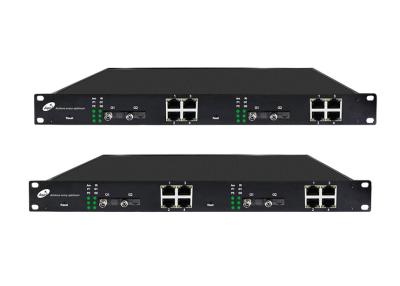 China Managed Fiber Optic To Ethernet Switch 4 Optical 8 Ethernet Ports for sale