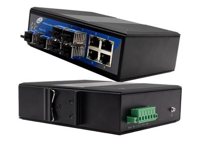 China 10 Port Ethernet Fiber Switch Overload Protection for sale