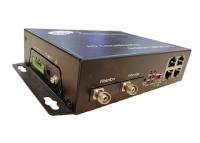 China Cascading POE Ethernet Fiber Switch Full Gigabit 4 POE Ethernet and 2 Optical Ports for sale