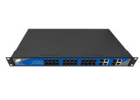 China Rack Mount 100KM SFP Fiber Switch 1310/1550nm for sale