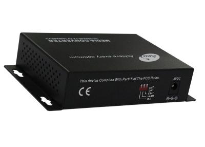 China Gigabit Ethernet Media Converter Single Fiber Single Mode One Fiber and Four Ethernet Ports for sale