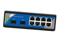 China IEEE802.3af / At 32Gbps 8 Port POE SFP Switch for sale