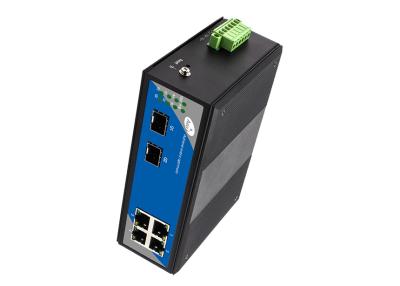 China 4 Port Gigabit Web Smart POE Switch With 2 SFP Slots for sale
