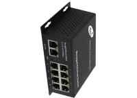 China IPC Extender 250m 8 Port Gigabit Ethernet Network Switch for sale