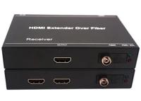 China DC 5V 2A 3.4Gbps 4K HDMI Extender Over Fiber Optic Cable for sale