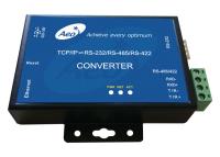 China RS232 RS485 RS422 10 100Mbps Serial To Ethernet Converter Single Port for sale