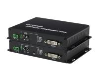 China DC5V 300MHZ DVI Video Over Fiber Converter SM 20KM for sale