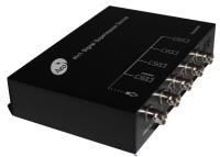 China 4 BNC Ports 800M Analog Video Multiplexer With 1CH RS485 for sale
