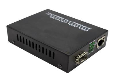China UTP To 10/100/1000M SFP Media Converter DC5V 1A for sale