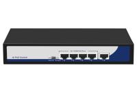 China 4 Ports 10/100Mbps PoE Switch With PoE Watchdog VLAN QoS For CCTV Camera for sale