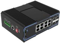 China 8 Port Managed Gigabit Switch With 4 SFP Slots And 8 Ethernet Ports for sale