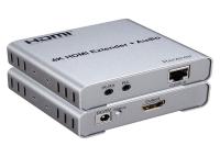 China 4k 100m HDMI Fiber Video Extender With Local Loop Out And Audio Output for sale