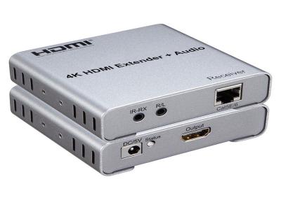 China 4k 100m HDMI Fiber Video Extender With Local Loop Out And Audio Output for sale