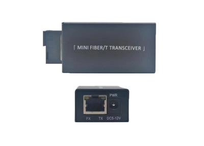 China 10/100Mbps Fiber Media Converter With Ethernet Port And Fiber Port for sale