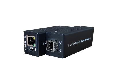 China 1000M Single Fiber Media Converter Cat5 UTP Cable With 1310/1550nm for sale