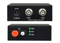China 3G HD SDI Fiber Multiplexer , Fiber Optic Video Converter FCC Approved for sale