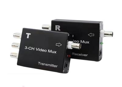 China 2 BNC Ports Digital Video Multiplexer 1Vp-P Input Output Level RS485 Transmission for sale