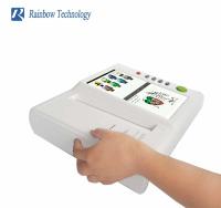 China Rechargeable Rainbow Official Portable 12 Lead Ecg Machine 12 Channel for sale